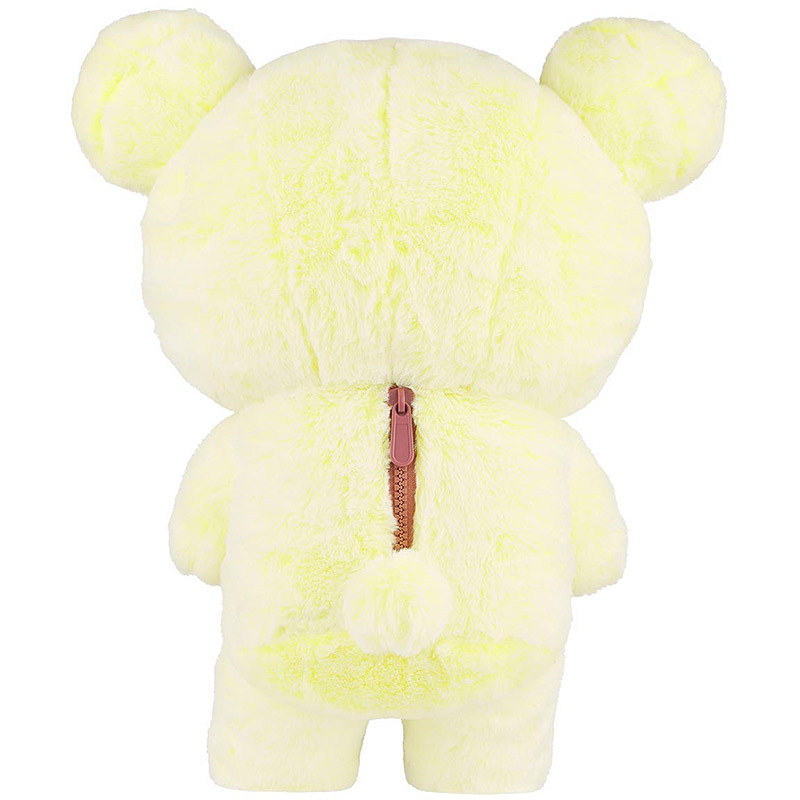 San-X Rilakkuma Yellow Sherbet Long Pile | plushpaws.co.uk