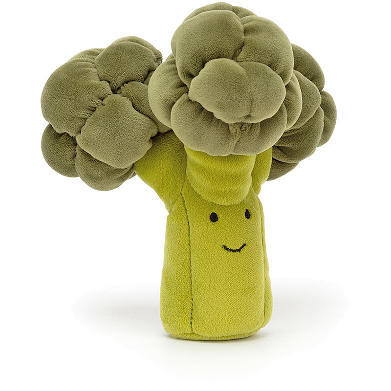 Jellycat Vivacious Vegetables Broccoli | plushpaws.co.uk